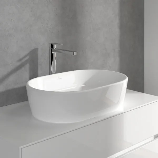 Villeroy & Boch TVW10300500061-Umyv baterie+výpusť ARCHITECTURA 32,9 cm l. chrom
