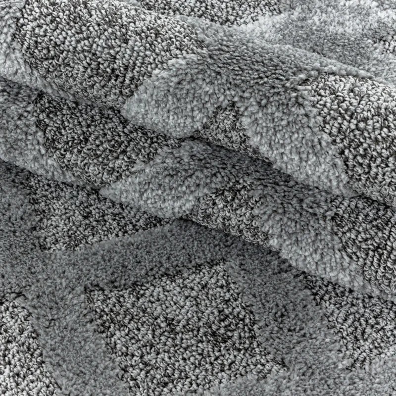 Ayyildiz, Kusový koberec Pisa 4702 Grey, 200x290, šedá, ložnice