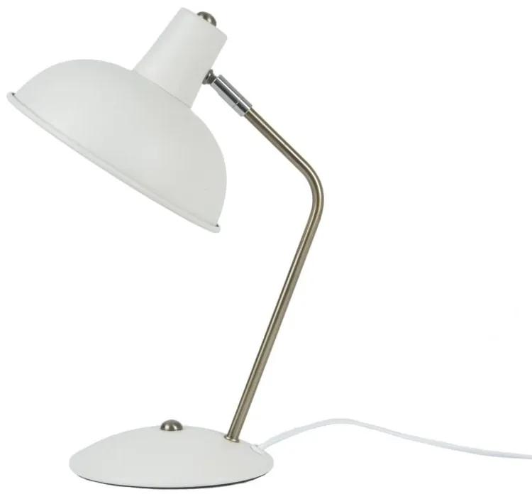 Bílá stolní lampa Leitmotiv Hood