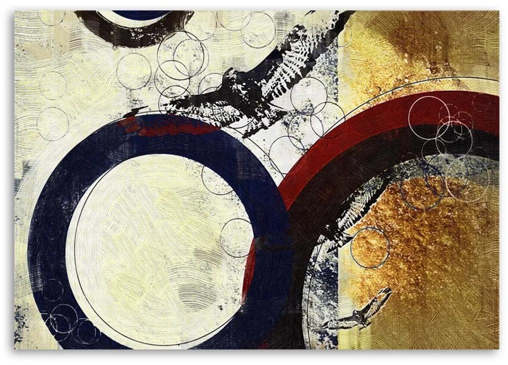 Obraz na plátně Abstraktní kruh - 120x80 cm