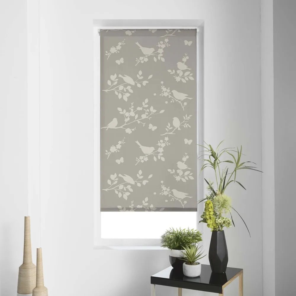 Světle hnědá textilní roleta 120x180 cm Rossignol – douceur d'intérieur