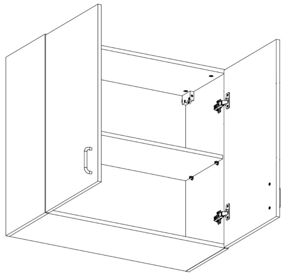 Kuchyňská linka LINEA | 350x230 cm | šedá