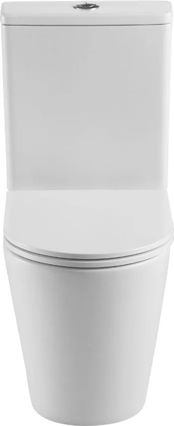 Mereo Mereo, WC kombi vario odpad, kapotované, Smart Flush RIMLESS, 605x380x825mm, keramické vč. sedátka, VSD91T1
