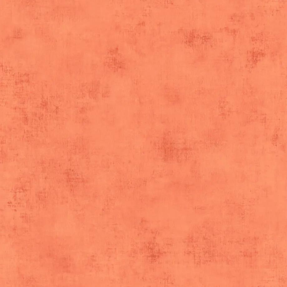 Vliesová tapeta Caselio 69873520 z kolekce TELAS, barva oranžová 0,53 x 10,05 m