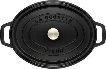 Staub 40509-509-0 černá / Pekáč / Oválný / 41 cm / 12 l