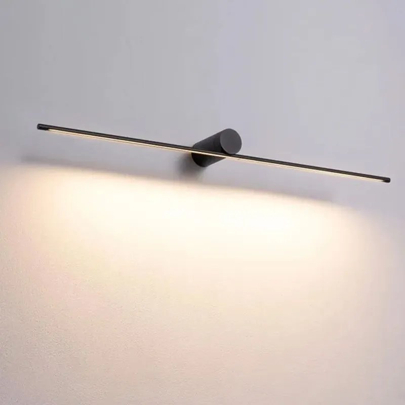 Toolight Toolight, LED nástěnné svítidlo 80cm 13W 4000K APP1343-W, černá, OSW-02433