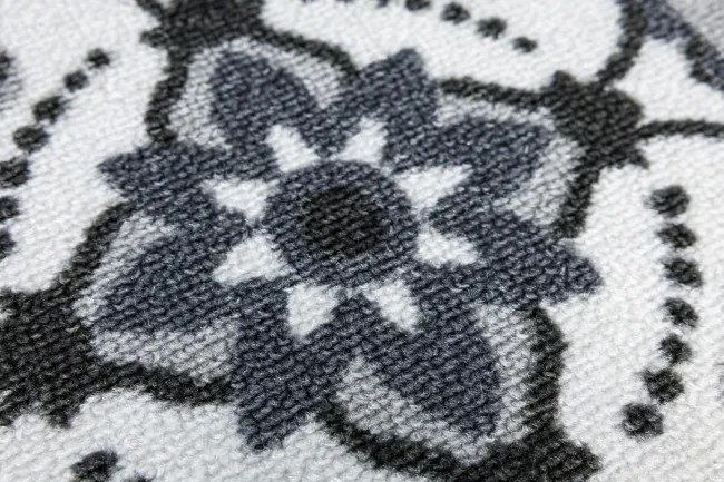 Protiskluzový koberec PATCHWORK 19 New šedý