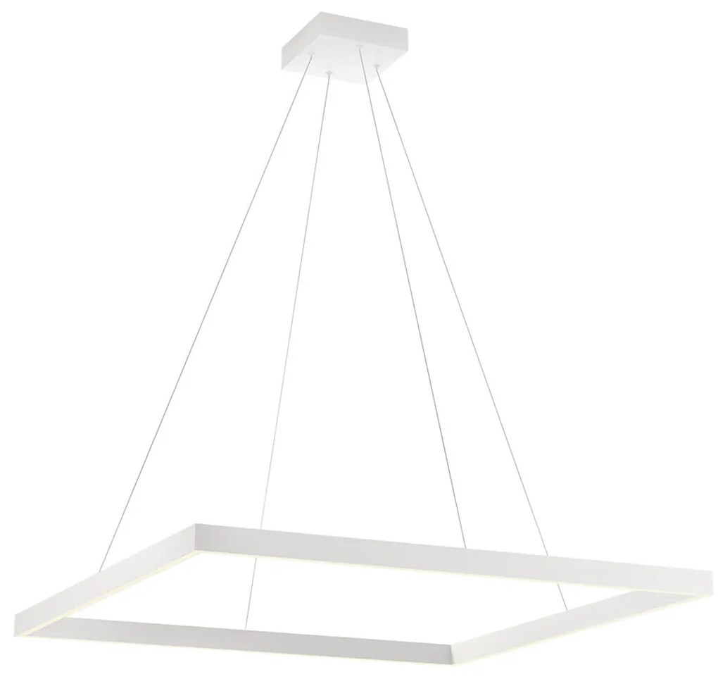 Redo 01-2905 závěsné LED svítidlo stmívatelné Febe pískově bílé, 50W, 3000K, 80cm