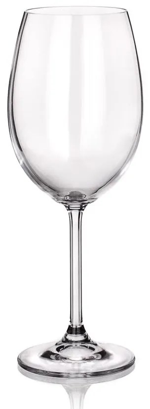 Skleničky na červené víno 6ks Crystal 450ml 02b4g001450