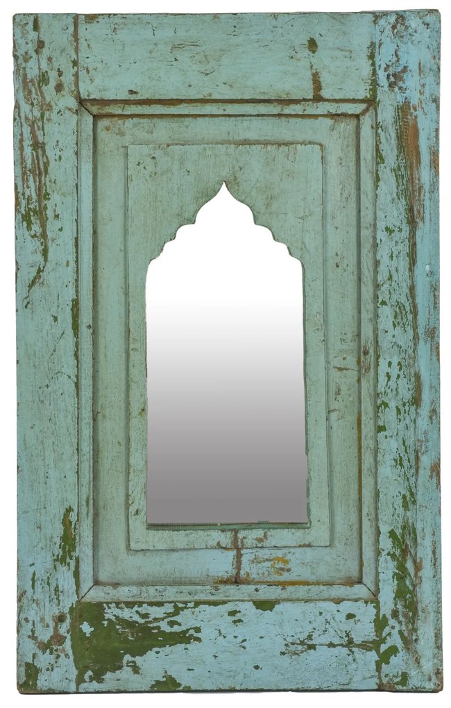 Sanu Babu Zrcadlo v rámu z teakového dřeva, 38x3x60cm