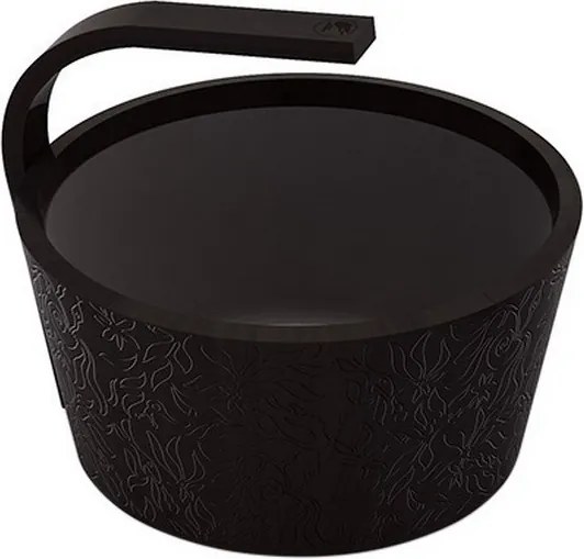 Sawo finland SAWO Steamwater 300-BL-DRF – černé vědro do sauny 9 l