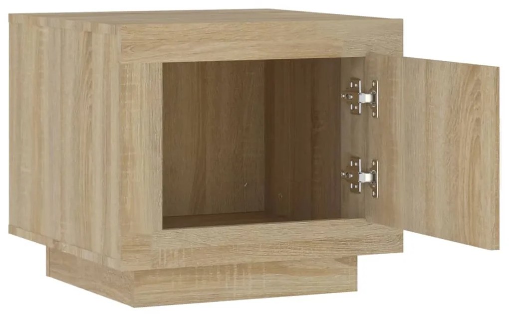 Konferenční stolek dub sonoma 51 x 50 x 45 cm kompozitní dřevo - Default Title