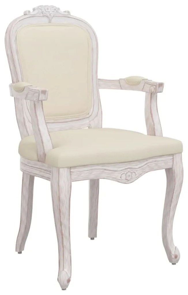 344457 vidaXL Jídelní židle béžová 62 x 59,5 x 100,5 cm len