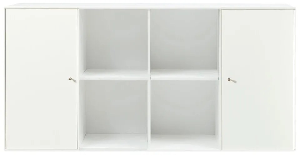 Bílý modulární policový systém 136x69 cm Mistral Kubus - Hammel Furniture