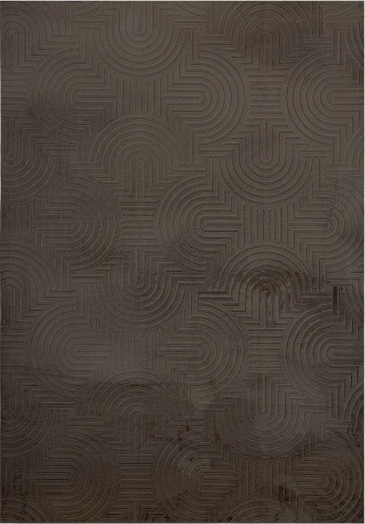 Obsession, Kusový koberec Zen Sei 200 Anthrazit, 120x170, šedá, chodba / předsíň