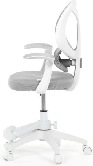 Dětská otočná židle šedá KA-W8008 GREY