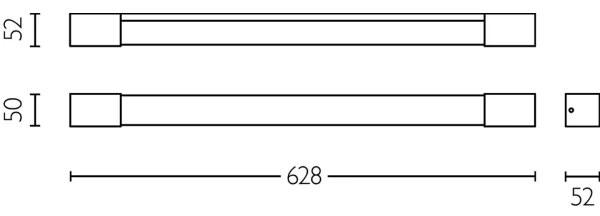 Philips - Koupelnové osvětlení zrcadla ROVER LED/10W/230V IP44 černá
