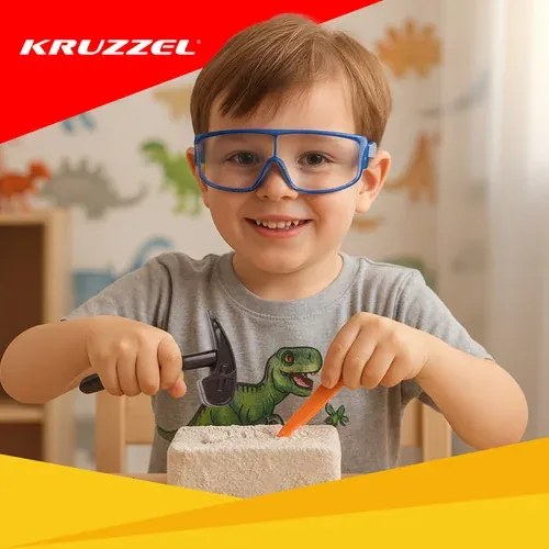 KRUZZEL Dětská sada pro vykopávání dinosaurů Kruzzel