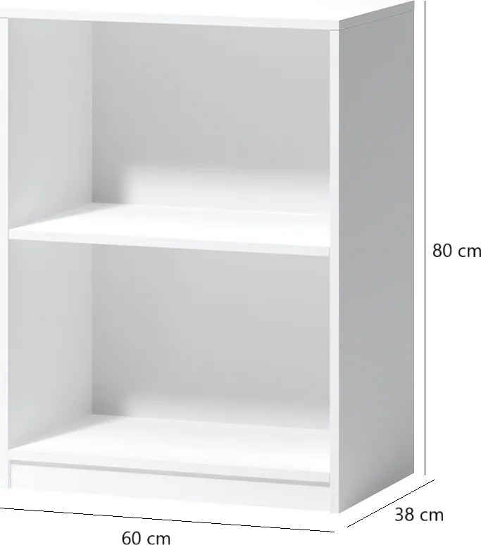 Regál Tatris 80 cm bílý