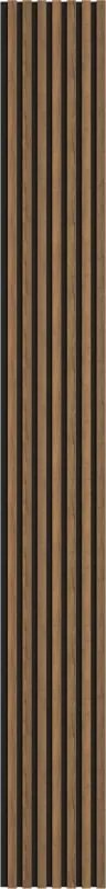 Mexen Lam-F akustické nástěnné lamely 275 x 31,5 cm, plsť 6 mm, Dub Mocca - S105-275317-2812-074