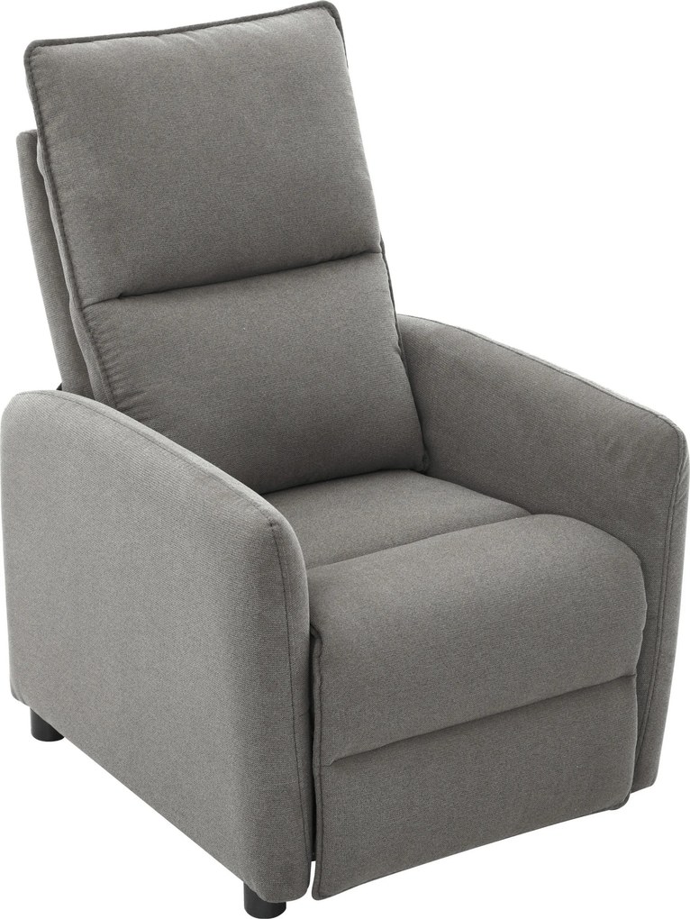 XXXLutz TELEVIZNÍ KŘESLO, dřevo, kov, plast, textil, světle šedá Carryhome - TV křesla - 000454004501