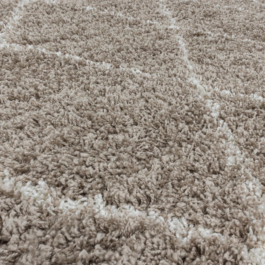 Ayyildiz Kusový koberec ALVOR 3401, Béžová Rozměr koberce: 140 x 200 cm