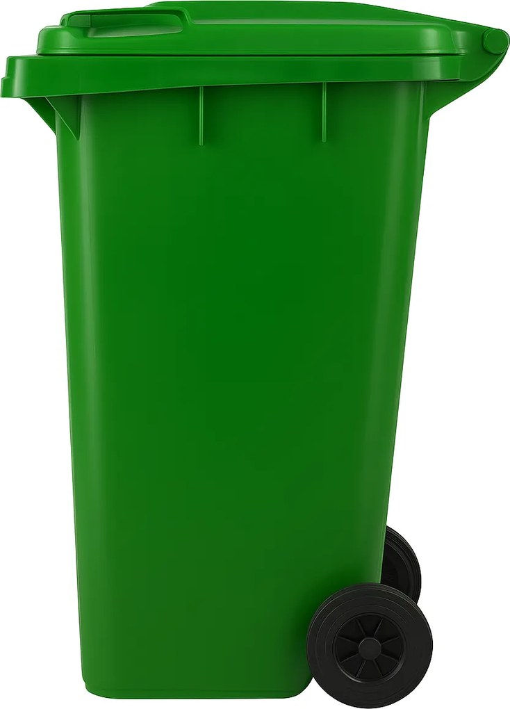 Nádoba na odpad zelená 120 l