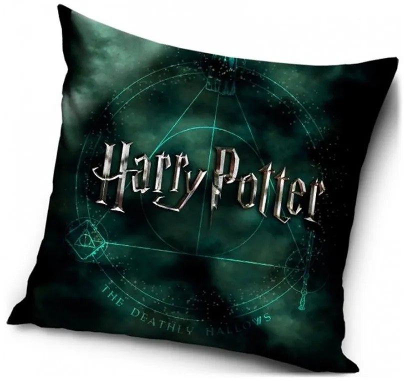 Polštář Harry Potter a Relikvie smrti - 40 x 40 cm
