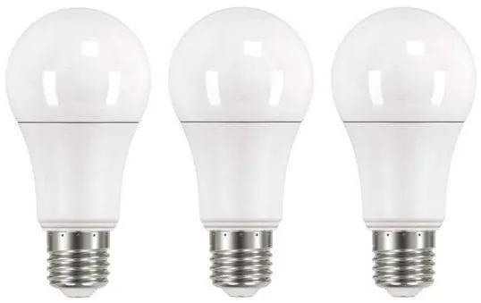LED žárovka, E27, A60, 14W, 1521lm, teplá bílá, sada 3ks Emos ZQ5160.3