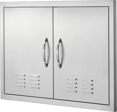 BBQ přístupová dvířka, 762 × 533 mm dvojitá venkovní kuchyňská dvířka