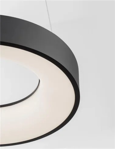 Závěsné LED svítidlo NOVA LUCE RANDO THIN 30W 3000K 9453431 stmívatelné Triac