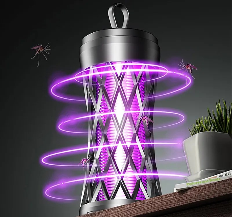Verk Group Uv insekticidní lampa na komáry mouchy elektrický lapač hmyzu účinný