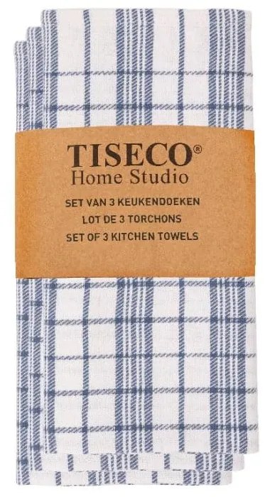 Bavlněné utěrky v sadě 3 ks 70x50 cm - Tiseco Home Studio