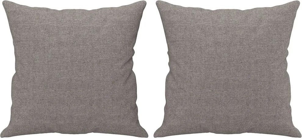 3místná pohovka s polštáři taupe 180 cm textil 3200924