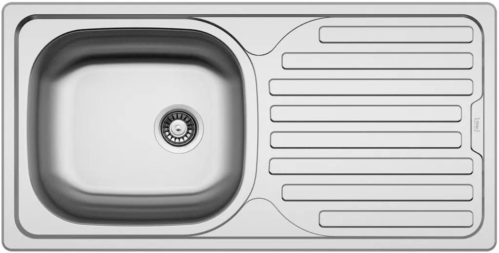 Sinks CLASSIC 860 V 0,5mm matný + Sinks VENTO 55 lesklá (CL860VVE55CL) Sinks