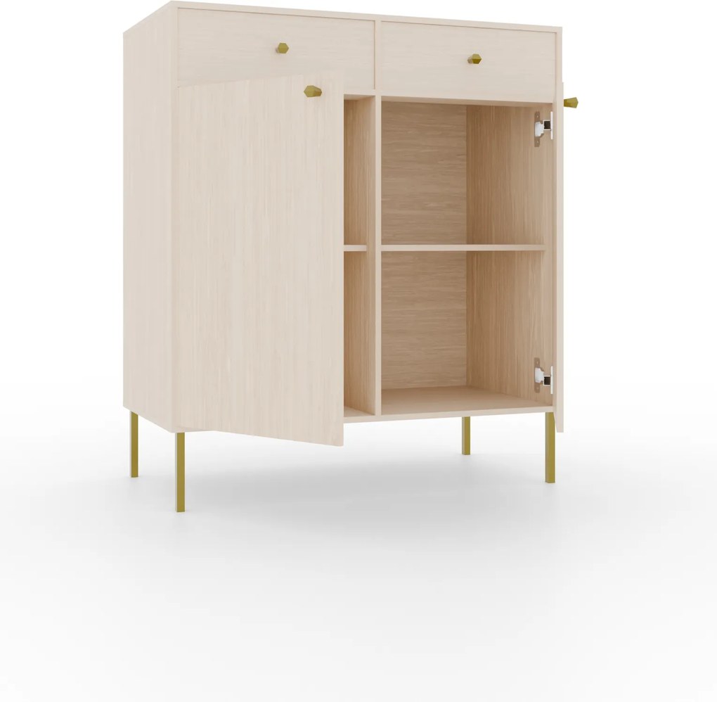 ADRK Furniture Komoda 2D 2S Tili ADRK-CHES-TIL-2D-2S-BS