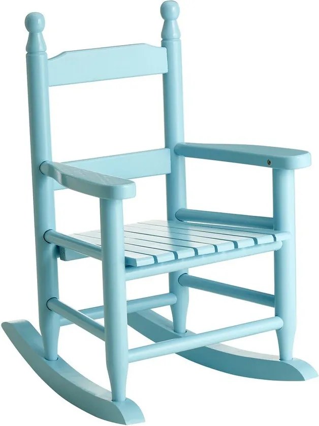 Modrá dětská židle z topolového dřeva – Premier Housewares