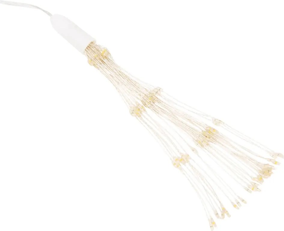 Vánoční hvězdicová světla 8 ks 140 modrých LED diod 17 cm 3190515