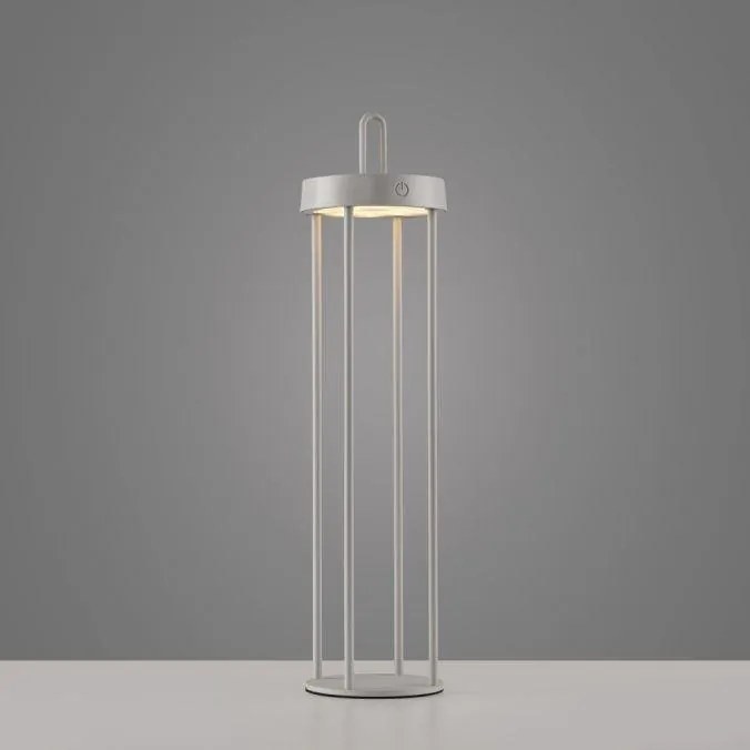 LD 19301-40 ANSELM LED stolní lampa na baterie mobilní 50cm dotykový stmívač IP44 zahradní svítidlo 2700K - JUST LIGHT