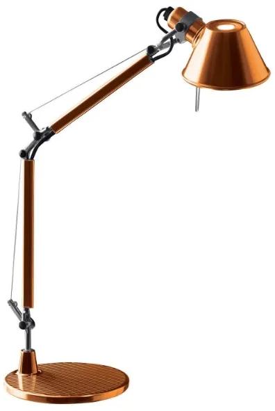 Stolní lampa Tolomeo Micro Tavolo - Artemide Barva: Chrom, Varianta svítidla:: E14 led žárovka