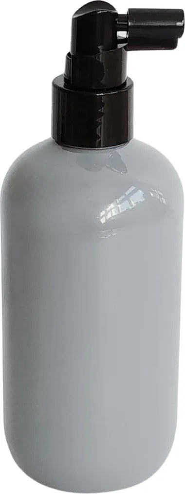 Dávkovač na mýdlo 300 ml šedý a černým sprejem BELA