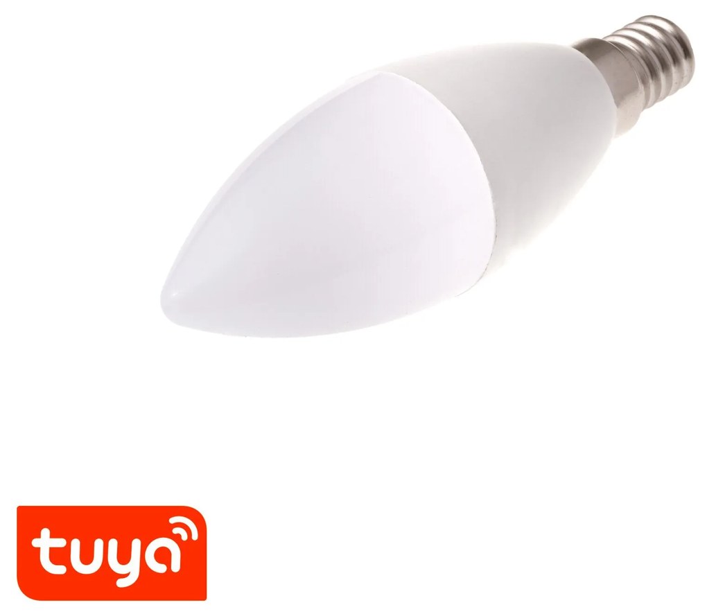 T-LED SMART LED žárovka E14 Tuya RGBCCT TU5W SMART LED žárovka E14 Tuya RGBCCT TU5W