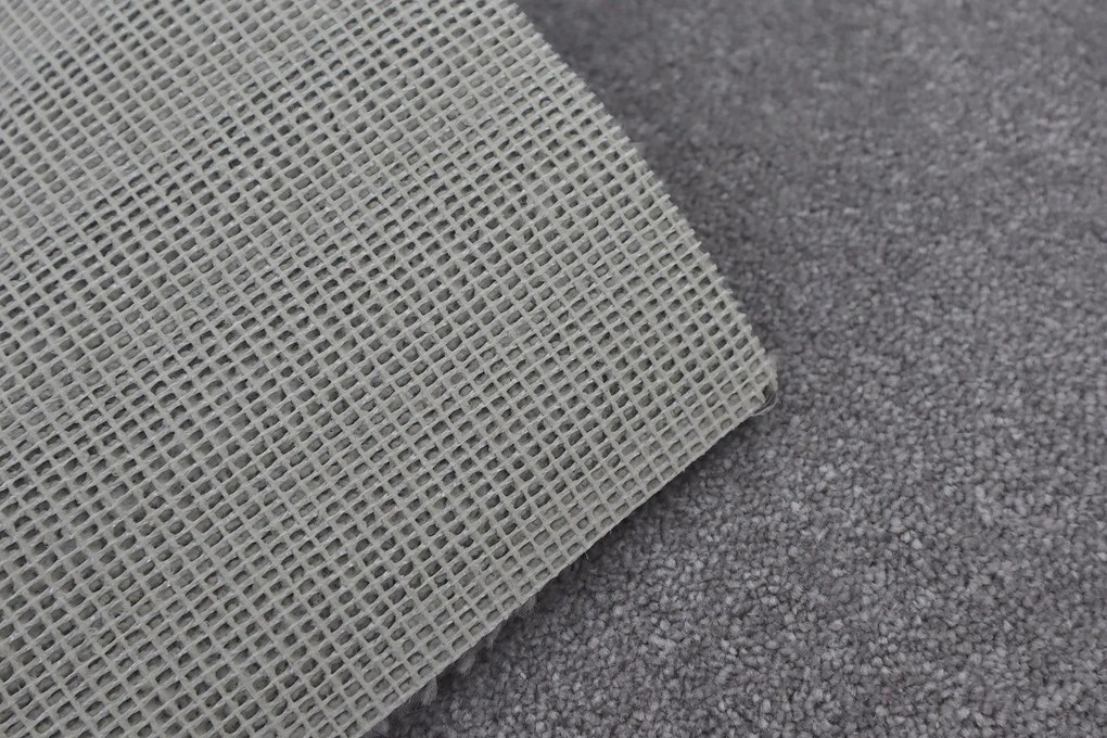 Vopi, Metrážový koberec Apollo Soft šedý - neúčtujeme odřezky z role, na míru, šíře 2m,3m,4m, šedá, ab (mřížka), dětský pokoj