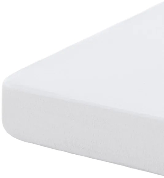 Nepropustné hyperprodyšné froté prostěradlo BelnoU Brissa 200x220 cm - bílá