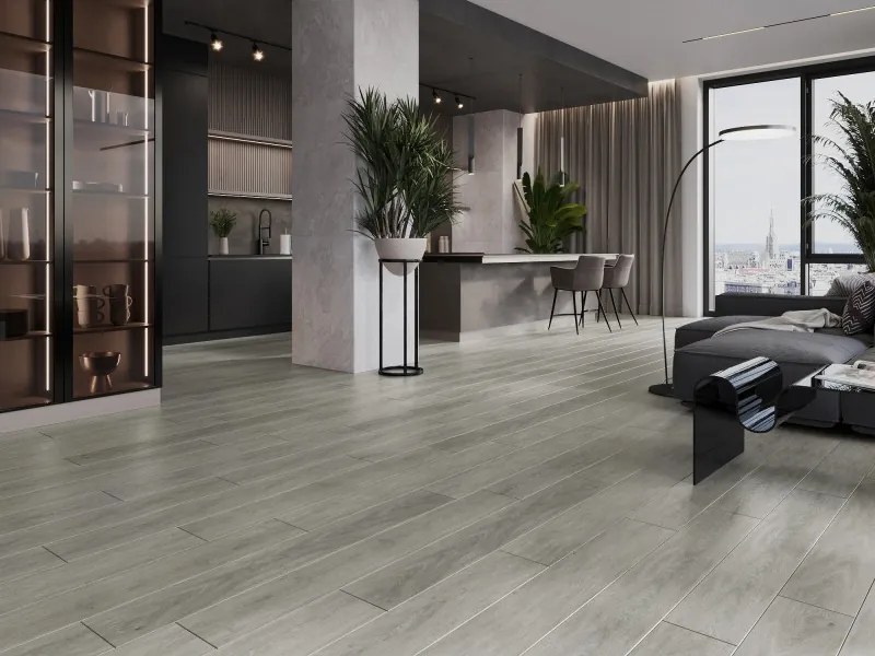 Mexen Redmond vinylové panely 1240 x 182 mm SPC 6,5 mm, podklad IXPE 1,5 mm, 4 V-spára, Dub - F1027-1240-182-505-4V1-01