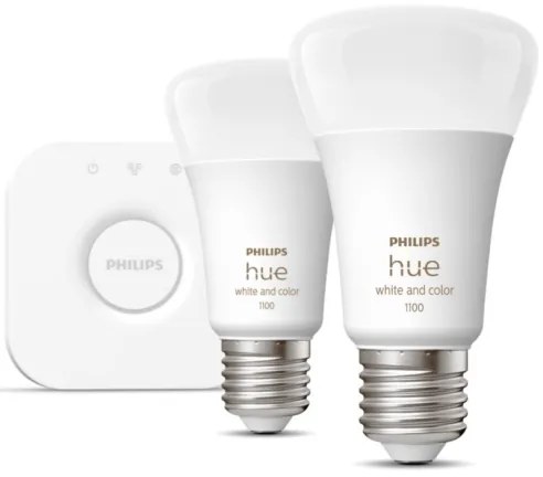 Základní sada Philips Hue WACA 2xE27/9W/230V 2000-6500K + zařízení k propojení