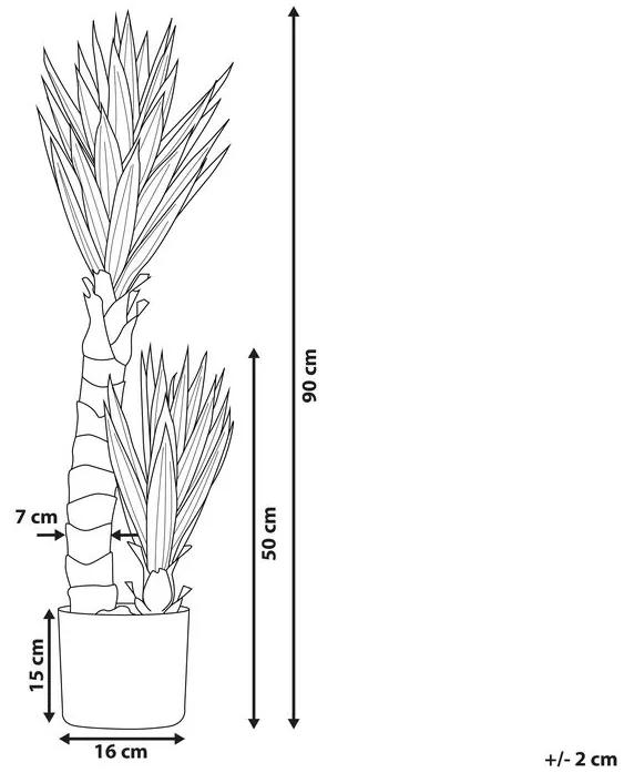 Umělá rostlina 90 cm ALOVA. 1022769