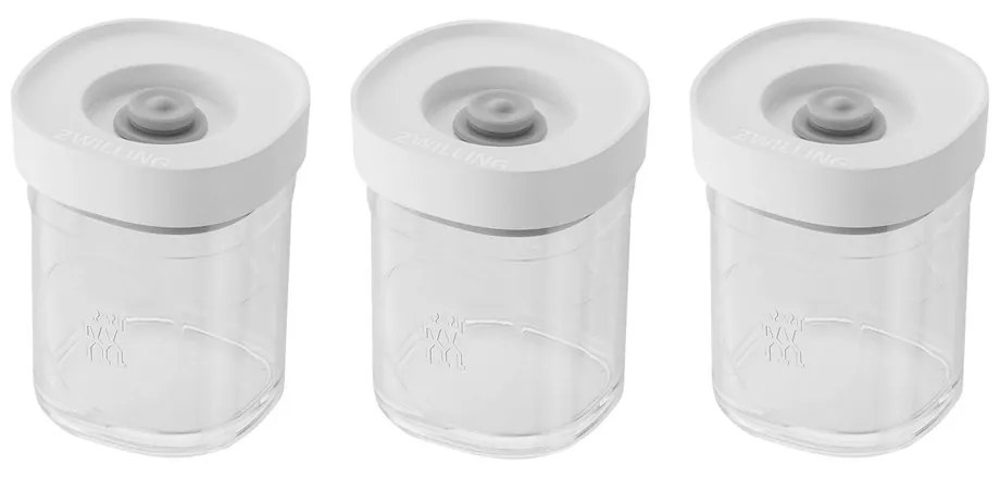 Zwilling Vakuové dózy na koření FRESH&SAVE CUBE XS SET/3ks 120ml