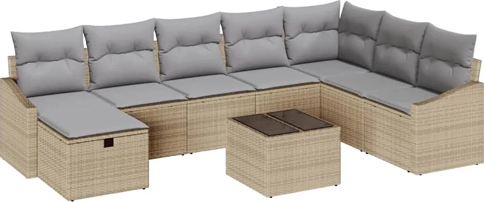 Set pohovek 8 ks polyratan 3360671