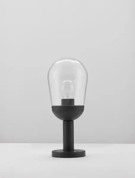 Venkovní zahradní lampa Omika B 15 tmavě šedé